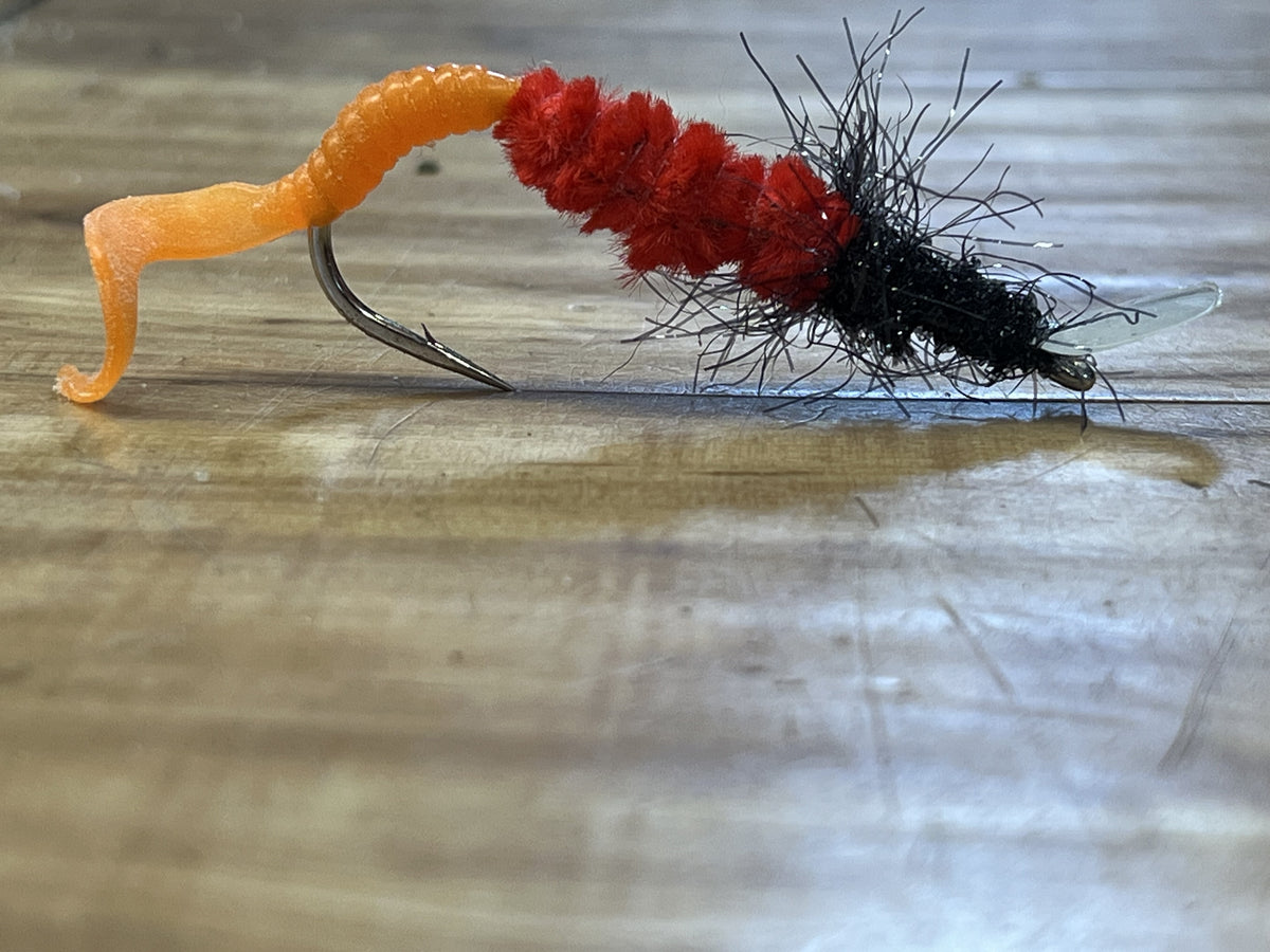 Weighted / Lipped Cinder Worm — Sports Port Bait & Tackle